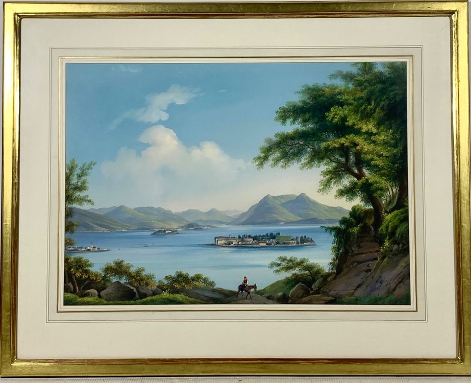 B. Meuris Antikes Gouache Gemälde /Landschafts (Gebraucht) in Root für CHF 180 – mit Lieferung ...