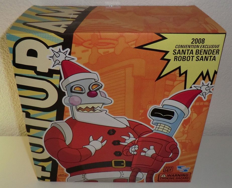 2008 Futurama Santa Bender & Robot Santa Set Limitierte | Kaufen auf ...