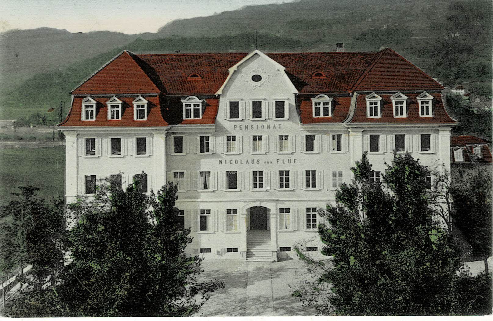 Pensionat Nikolaus von Flue SARNEN OW gel. 1911! (Gebraucht) in ...