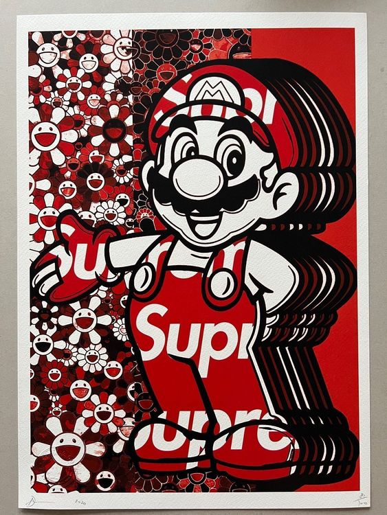 DEATH NYC: Supereme Super Mario 81/100 (Neu (gemäss Beschreibung)) in ...