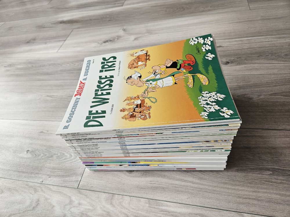 NEU - Alle 1-40 Asterix und Obelix Comics Sammlung Bände (Neu und originalverpackt) in ...