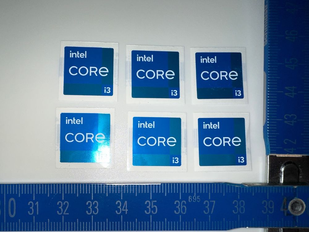INTEL CORE i3 11th AUFKLEBER ¦ STICKER | Kaufen auf Ricardo