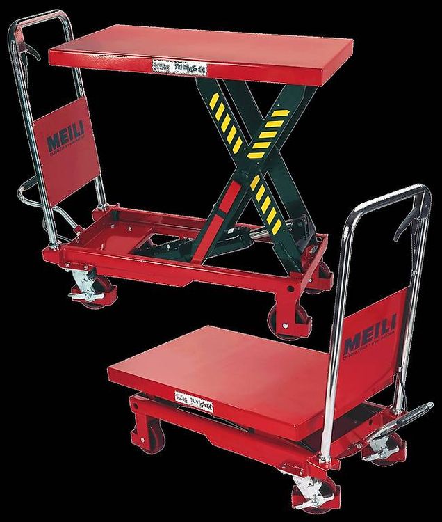 Meili Scherenhubwagen, zum Heben von bis zu 300kg, Hubtisch (Neu ...