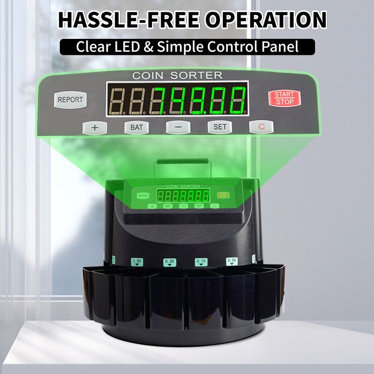 Münzen Sortiermaschine Geldzählmaschine Coinsorter für CHF (Neu (gemäss Beschreibung)) in Thun ...