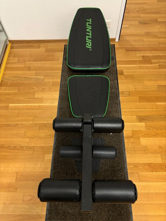 TUNTURI UB60 Utility Bench - Hantelbank - Beinstrecker | Kaufen auf Ricardo