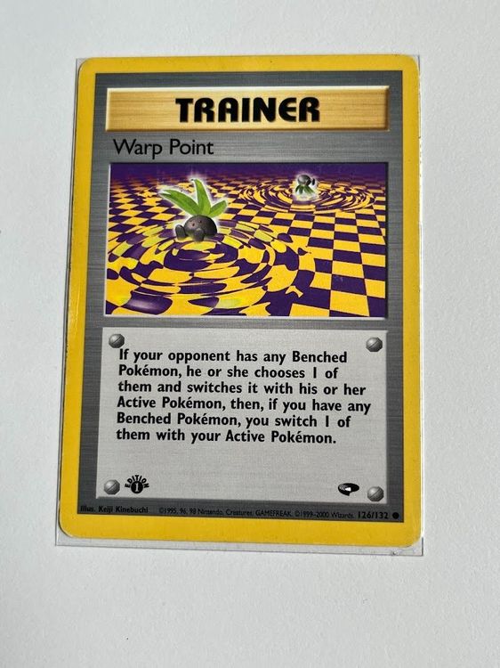 Pokemon Gym set Warp Point 126/132 1.Edition (Gebraucht) in Triesen für ...