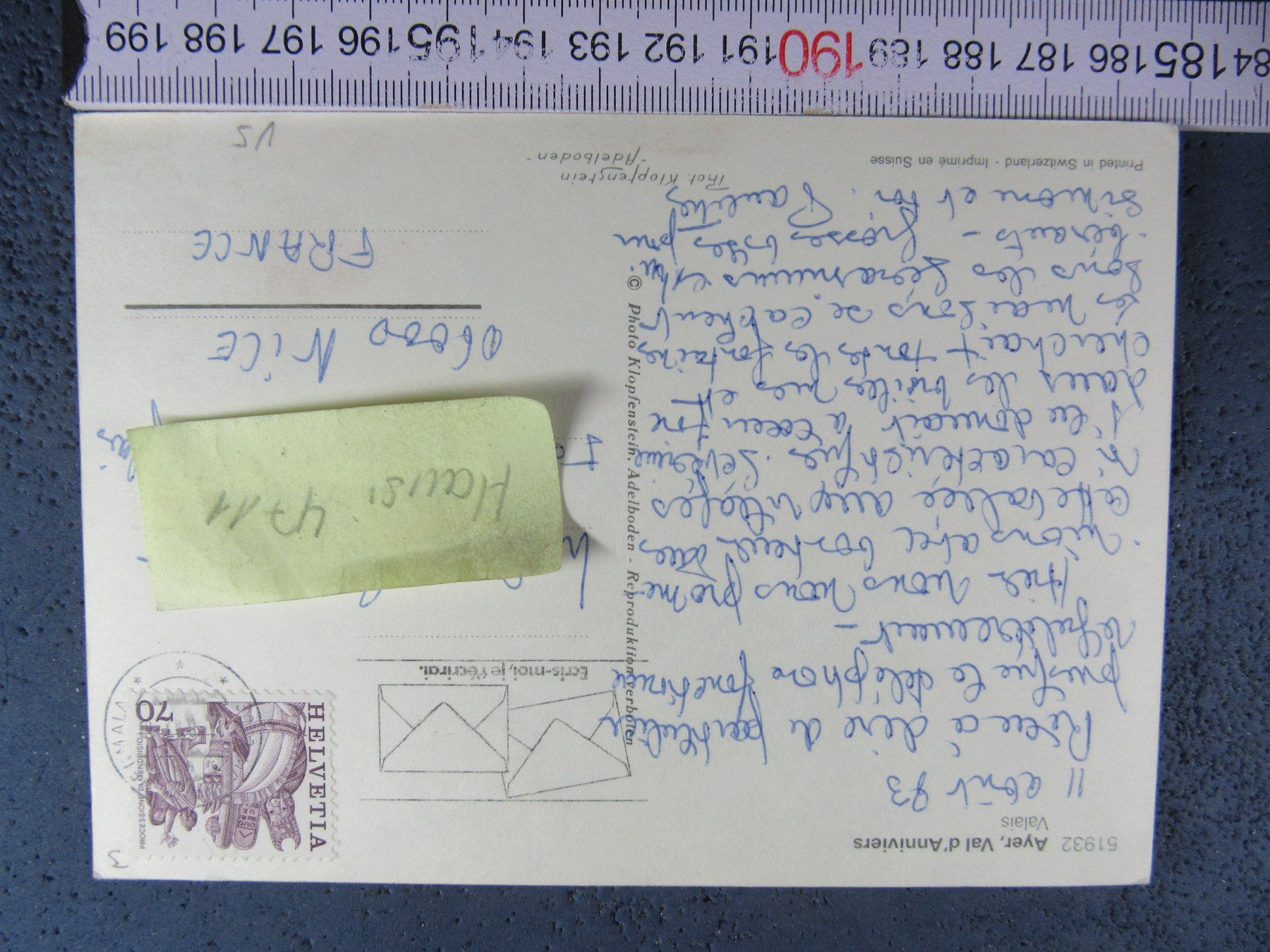 AYER VAL D'ANNIVIERS VEU GENERALE PANORAMA VS AK (Gebraucht) in ...