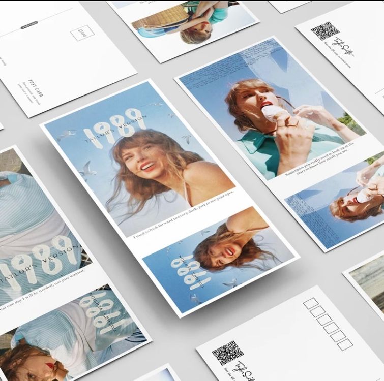 Postcards Taylor Swift, 30 pcs - (19x8.5cm) (Neu und originalverpackt ...