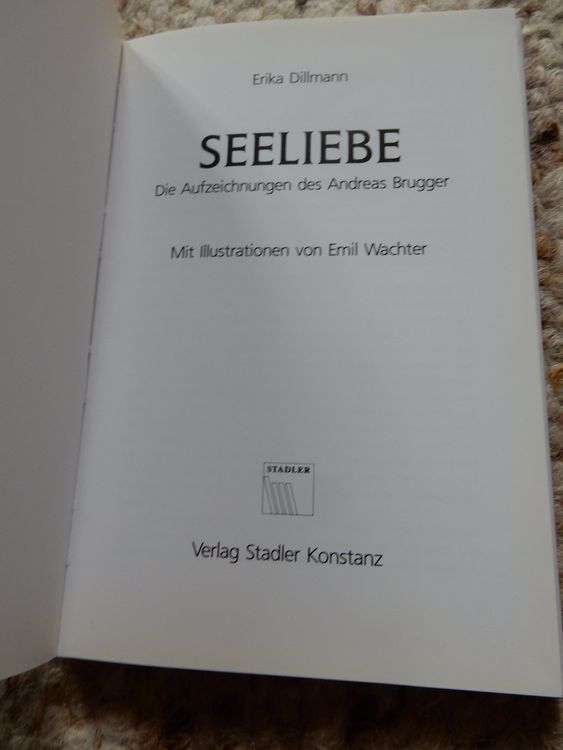 Seeliebe - Roman von Erika Dillmann, Stadler Verlag Schiff (Gebraucht ...
