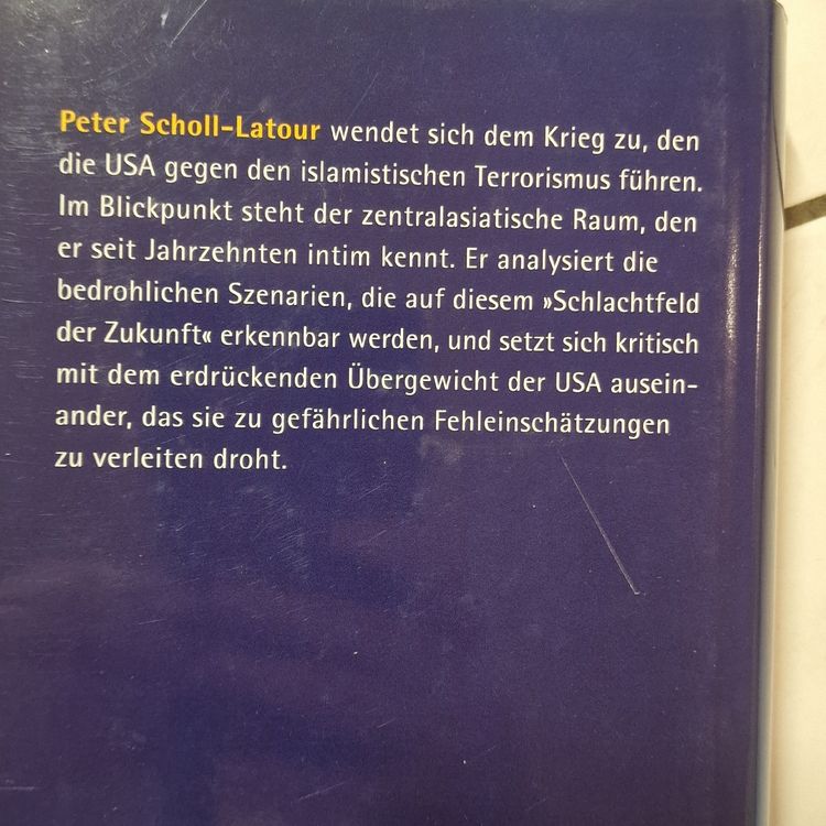 Peter Scholl-Latour - Kampf dem Terror - Kampf dem Islam? (Gebraucht ...