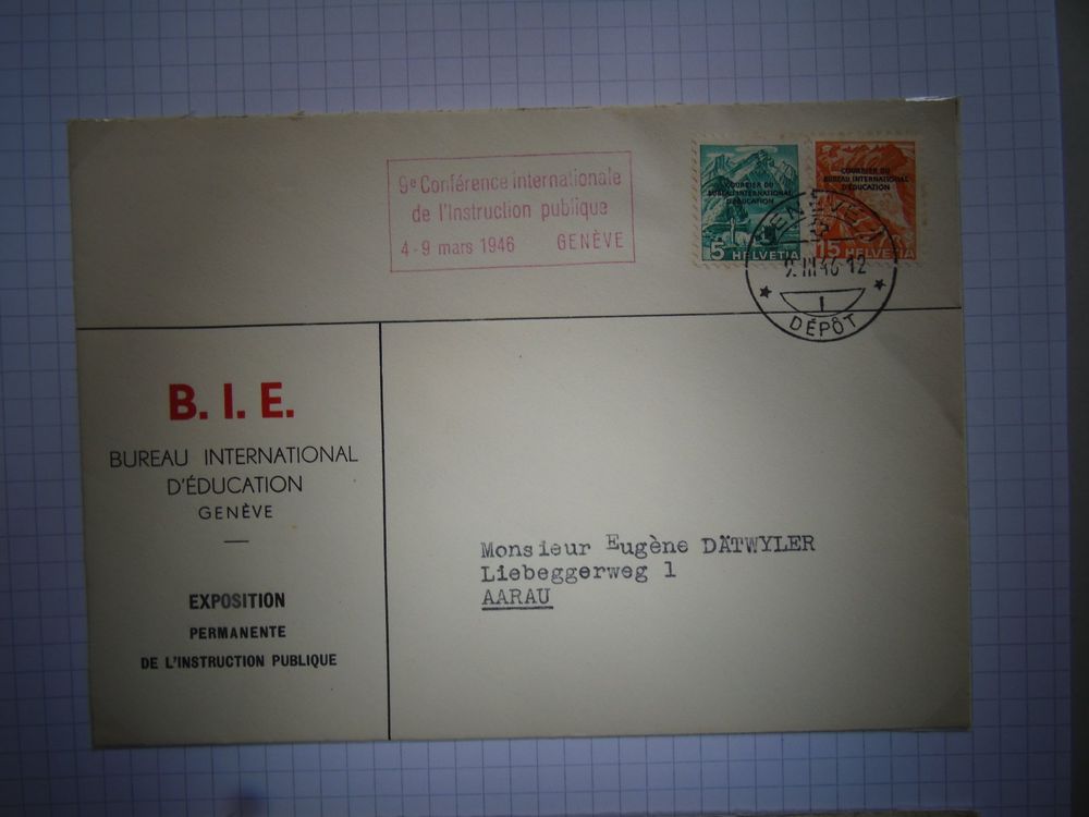 BIE 2 + 4 sur lettre LUXE dès 4.- | Kaufen auf Ricardo