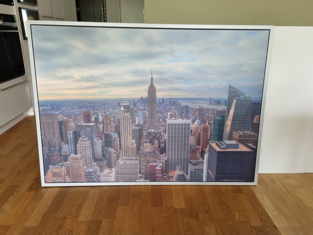 Grosses Wandbild New York Skyline 140x100 von IKA (Gebraucht) in Uster für CHF 1 – nur Abholung ...