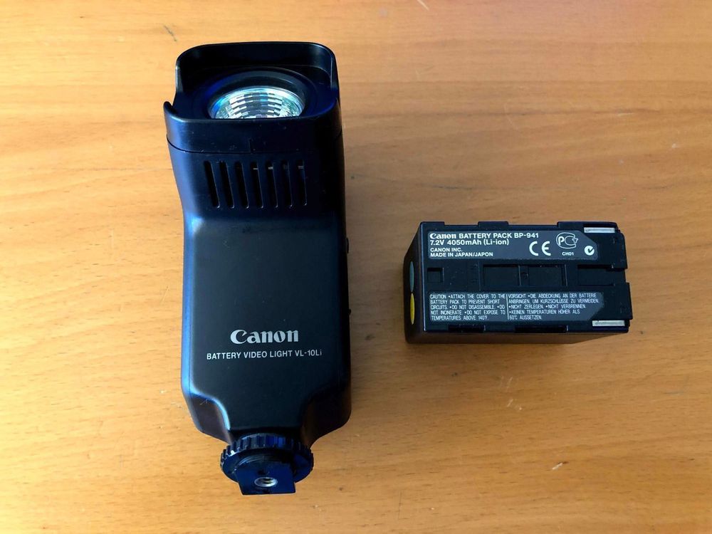 Canon Battery Video Light VL-10Li | Kaufen auf Ricardo