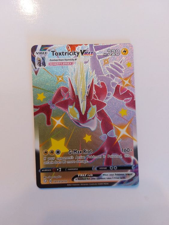 Toxtricity Vmax - Shining Fates - Ab 1 (Gebraucht) in Romont FR für CHF ...