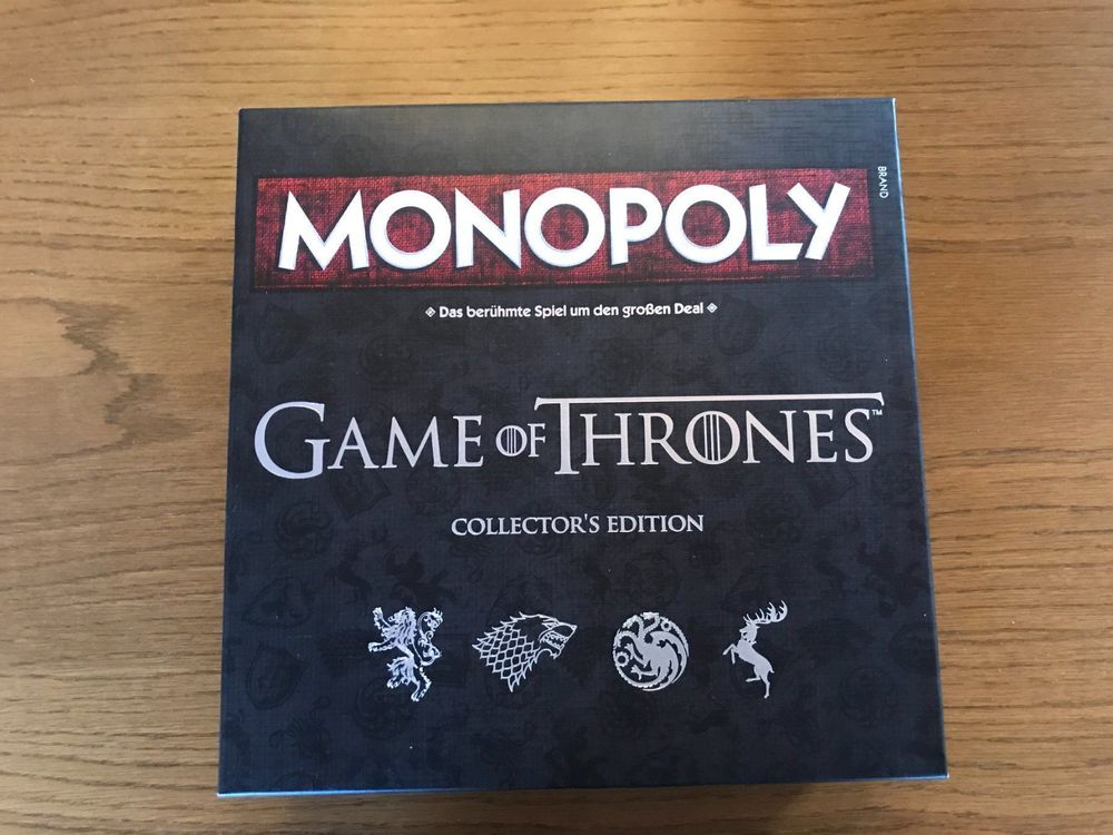 Monopoly Game of Thrones (Neu (gemäss Beschreibung)) in Altendorf für CHF 30 – mit Lieferung auf ...
