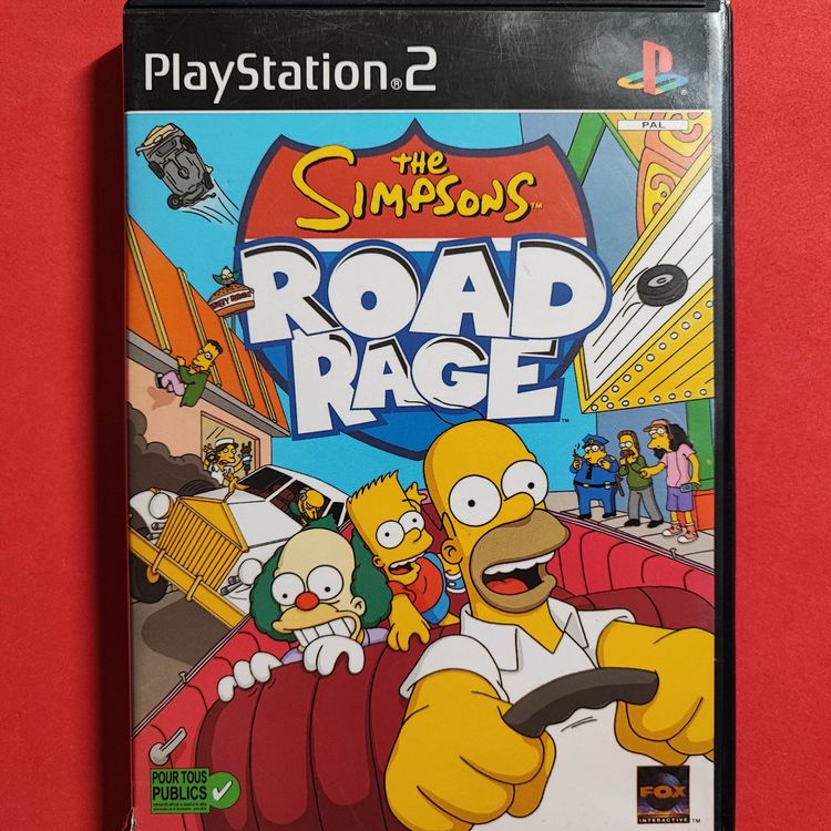 The Simpsons - Road Rage - PS2 | Kaufen auf Ricardo