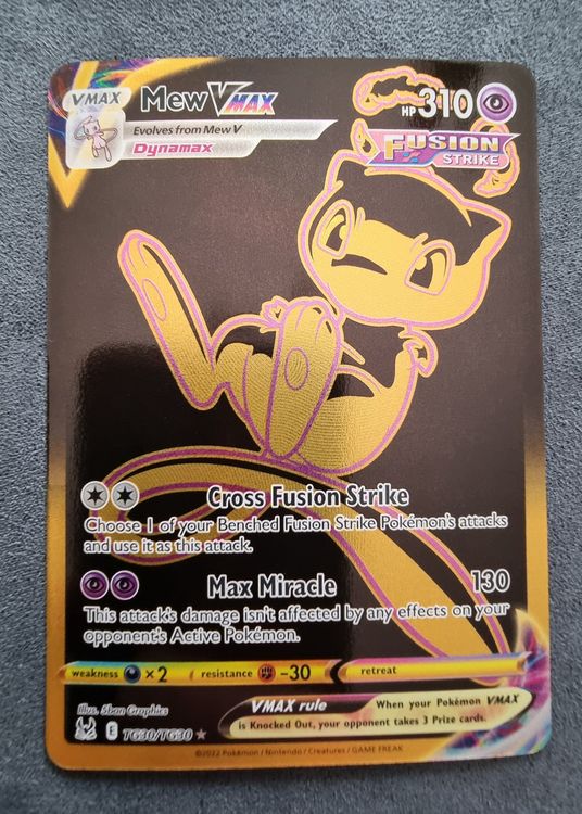 Pokémon Mew VMAX TG30/TG30 🇬🇧 rare | Kaufen auf Ricardo