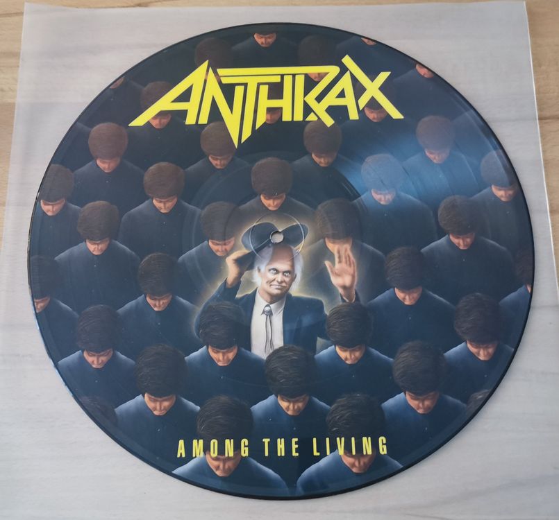 ANTHRAX: Among the living LP Picture Disc limited edition | Kaufen auf ...
