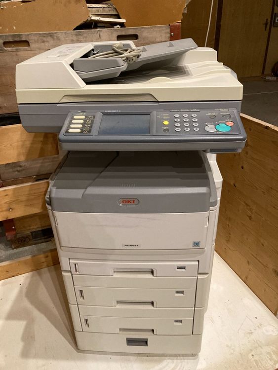 Multifunktionsdrucker OKI LED Farblaser MC861dn+ (Gebraucht) in Buochs für CHF 85 – nur Abholung ...