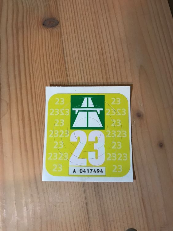 Autobahnvignette 2023 (Neu und originalverpackt) in Lengnau AG für CHF 33 – mit Lieferung auf ...