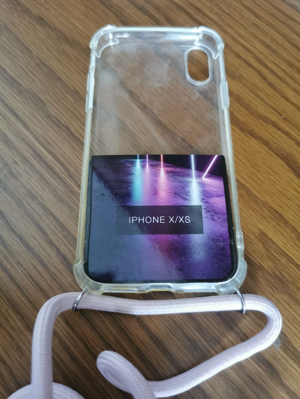 Coque iPhone X/XS avec cordon rose - 😁👍🏻 (Neuf (Voir description)) à ...