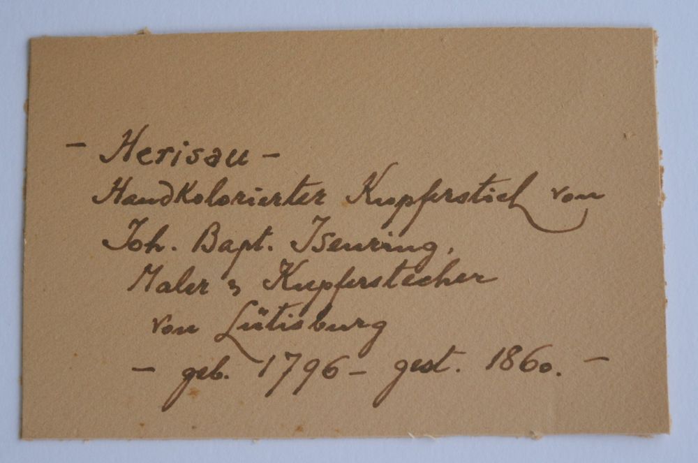 Herisau, Kupferstich J.B. Isenring, | Kaufen auf Ricardo