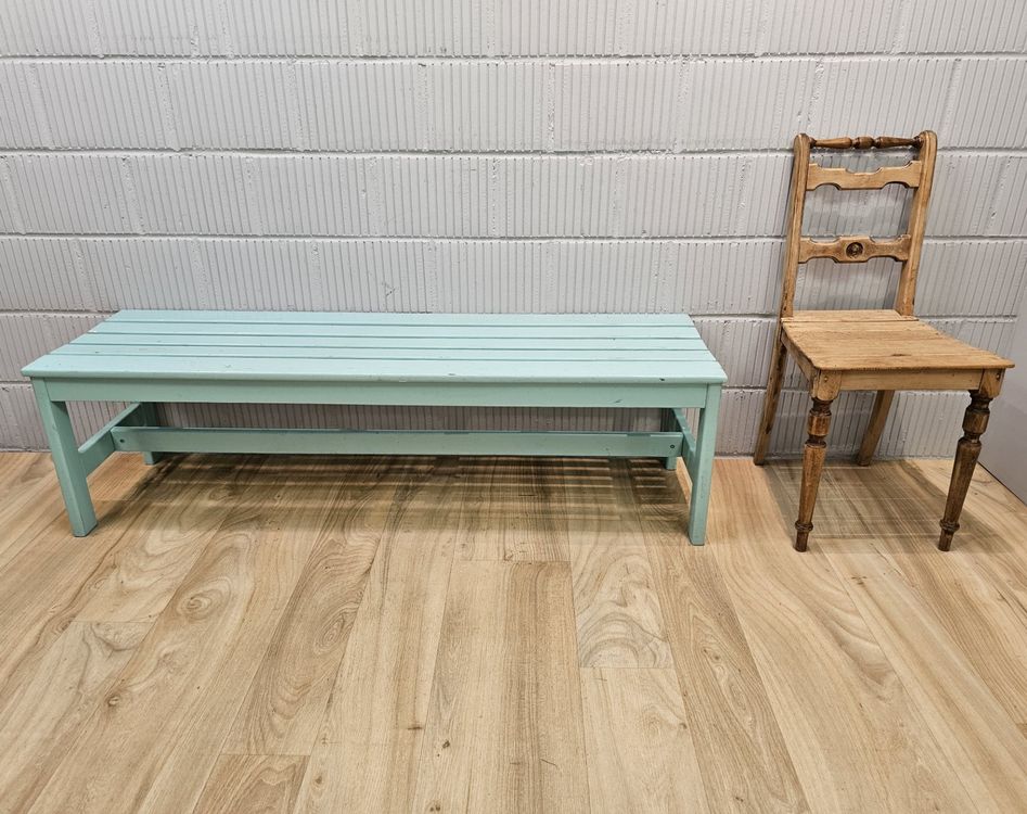Mint Bench, Holzbank Sitzbank Gartenbank Massivholz (Gebraucht) in für CHF 90 – mit Lieferung ...