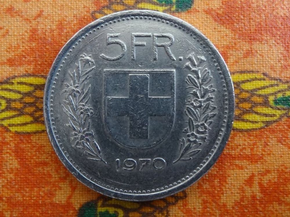 5 Fr. 1970 (Gebraucht) in Romanel-sur-Lausanne für CHF 5.9 – mit ...