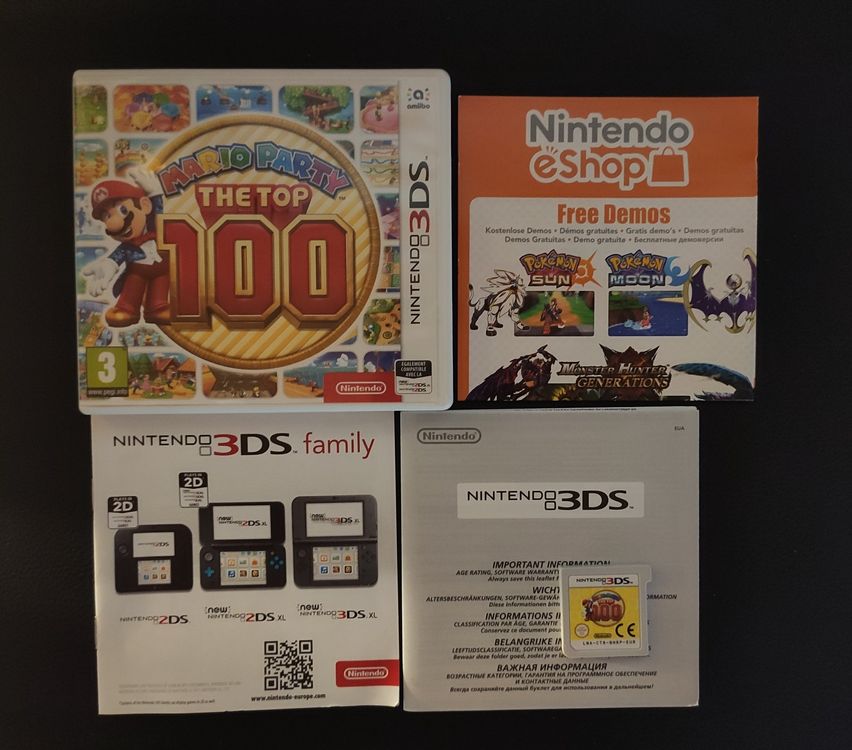 Mario Party the Top 100 Nintendo 3DS (D'occasion) à Genève pour CHF 29 ...