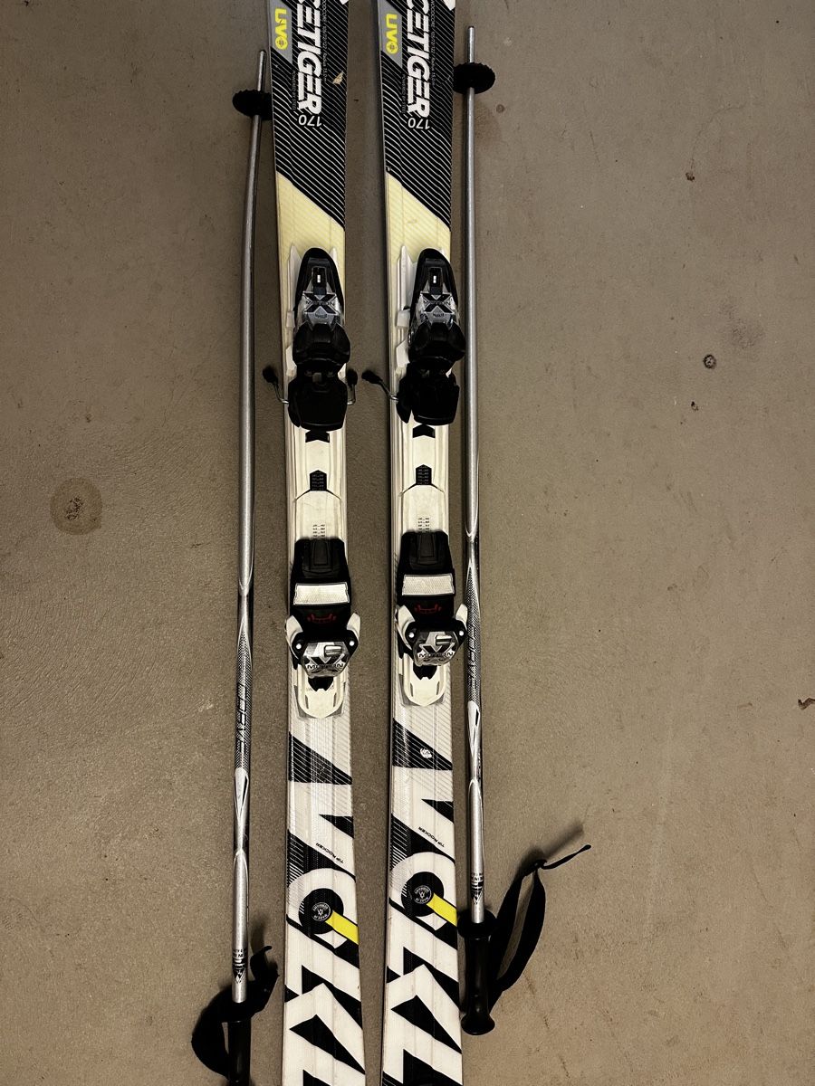 Ski Völkl Racetiger SC UVO 170 cm mit Stöcke (Gebraucht) in Gattikon ...