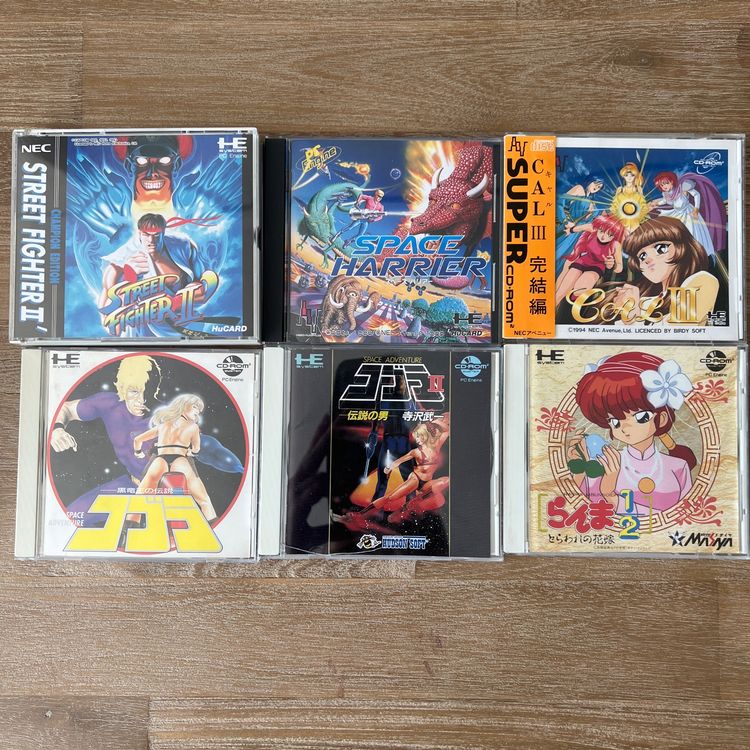 PC Engine CD-ROM2/Hu-CARD Lot of 6 / JAPAN | Kaufen auf Ricardo