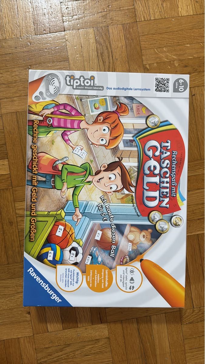 Tiptoi Pocket Money Maths Game - Fun Learning for Kids! (Gebraucht) in ...