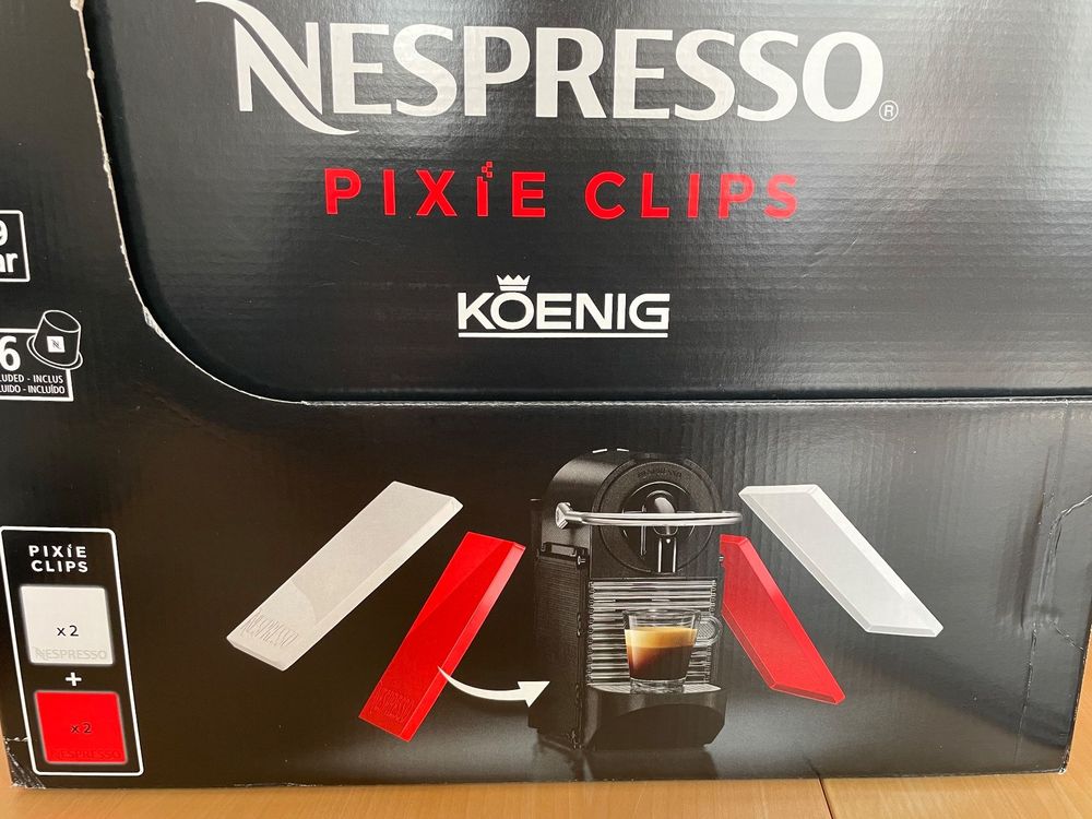 Nespresso Maschine Pixie Clips König in Originalverpackung (Gebraucht) in Wildegg für CHF 22 ...