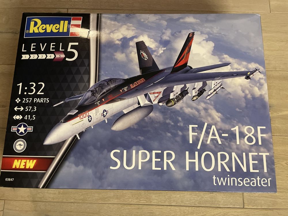 Modellbausatz Revell 03847 | F/ A-18F Super Hornet | 1:32 (Neu und ...