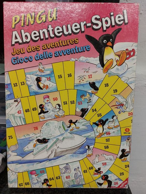 Pingu Abenteuer-Spiel - Jeu Pingu Aventure - Vintage & Rare (Gebraucht ...