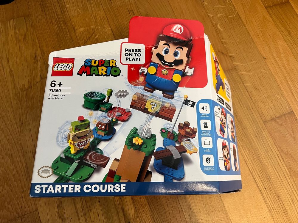 Super Mario Starter Course mit Erweiterung Frosch-Mario | Kaufen auf ...