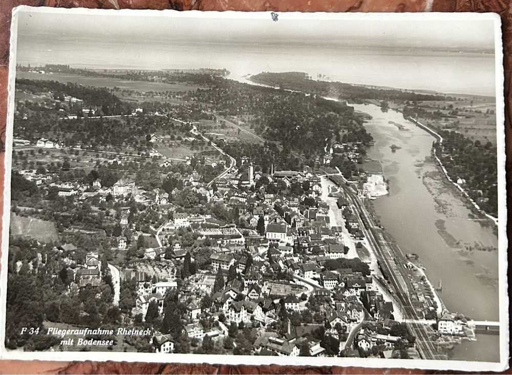 Flugaufnahme Rheineck (Gebraucht) in Horw für CHF 10 – mit Lieferung auf Ricardo kaufen