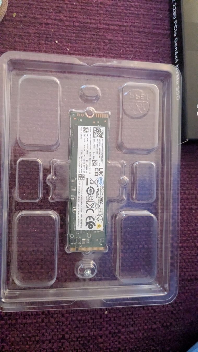 Intel 660P SSDPEKNW512GZL 512 GB (Gebraucht) in Fehraltorf für CHF 50 ...