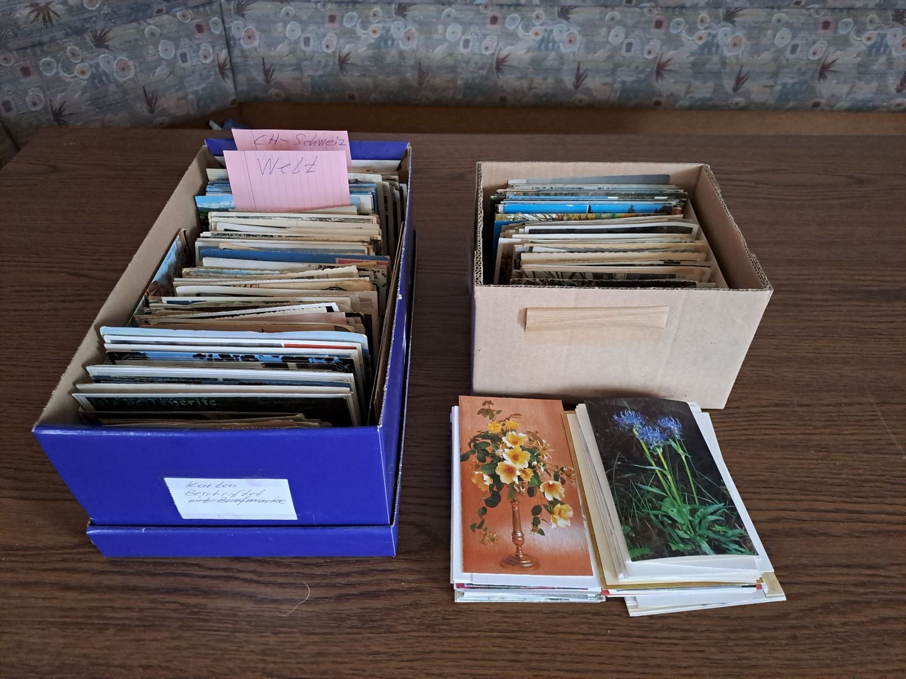 Viele Ansichtskarten 1920-2000 Schweiz und Welt z.T. leer (Gebraucht ...