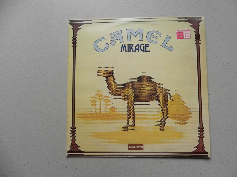 LP brit. progressiv Rock Band Camel 1974 Mirage Made England (Gebraucht ...