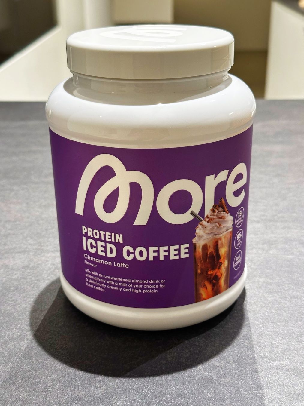 More Nutrition Protein Iced Coffee - Cinnamon Latte (Neu und ...