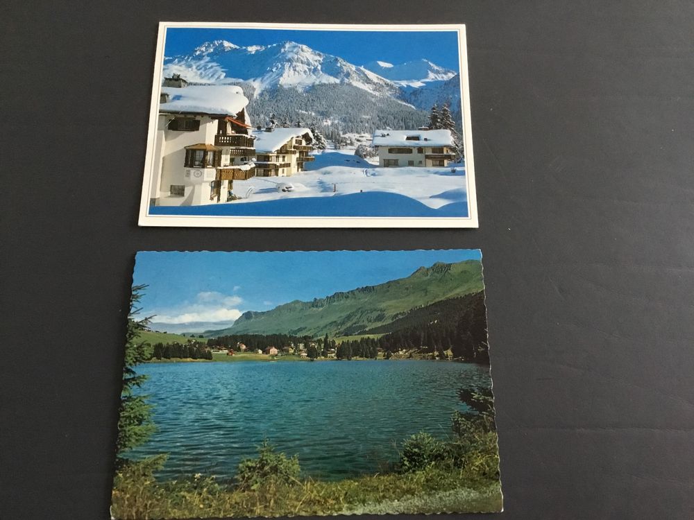 2 antike Postkarten Lenzerheide (Gebraucht) in Kerzers für CHF 1 – mit Lieferung auf Ricardo kaufen