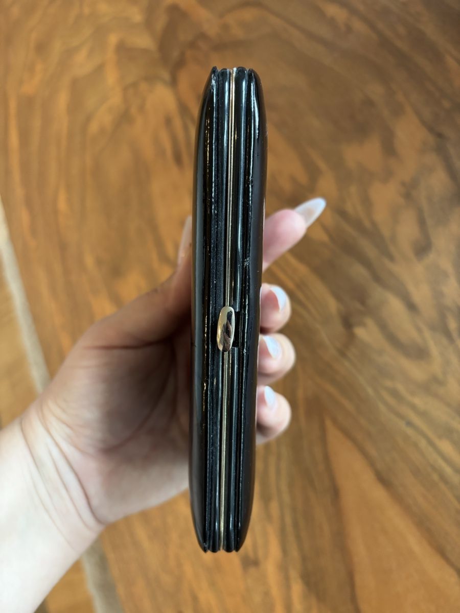 YSL Yves Saint Laurent Karten Portemonnaie schwarz, vintage (D'occasion ...