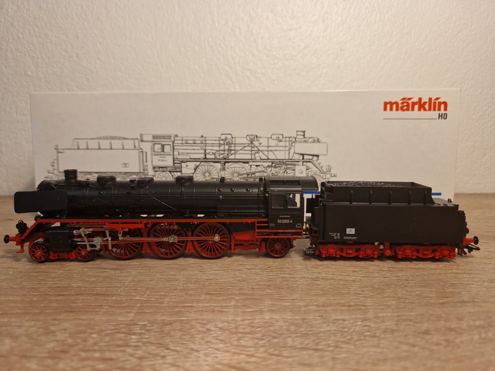 Märklin 3397 Dampflok BR 03 DR H0 OVP NEU (Neu und originalverpackt) in ...