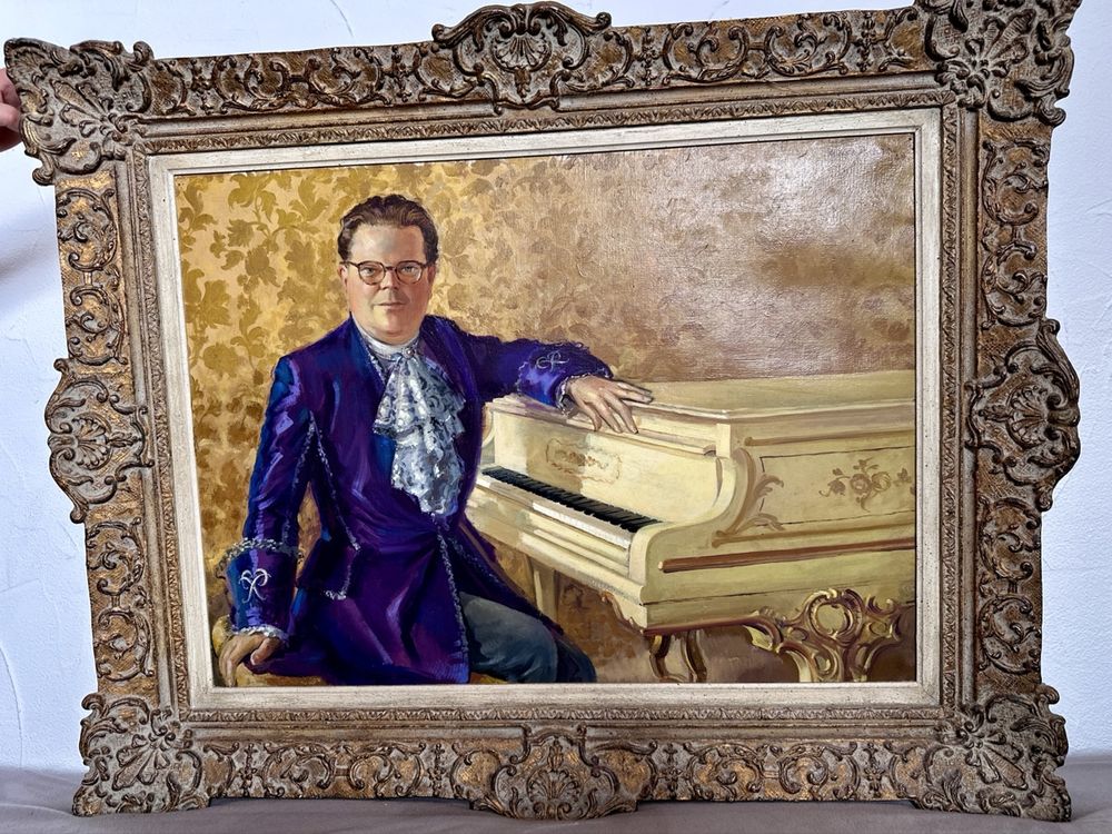 Ölgemälde Marcel René Chassard, 1948 gerahmt (Gebraucht) in Mumpf für ...