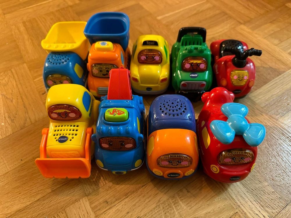 V-tech Tut Tut Baby Flitzer div. Autos/Fahrzeuge (Gebraucht) in Thalwil für CHF 26 – mit ...