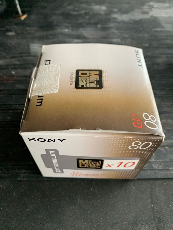 SONY MINIDISC 80 MINUTEN 10 STÜCK | Kaufen auf Ricardo
