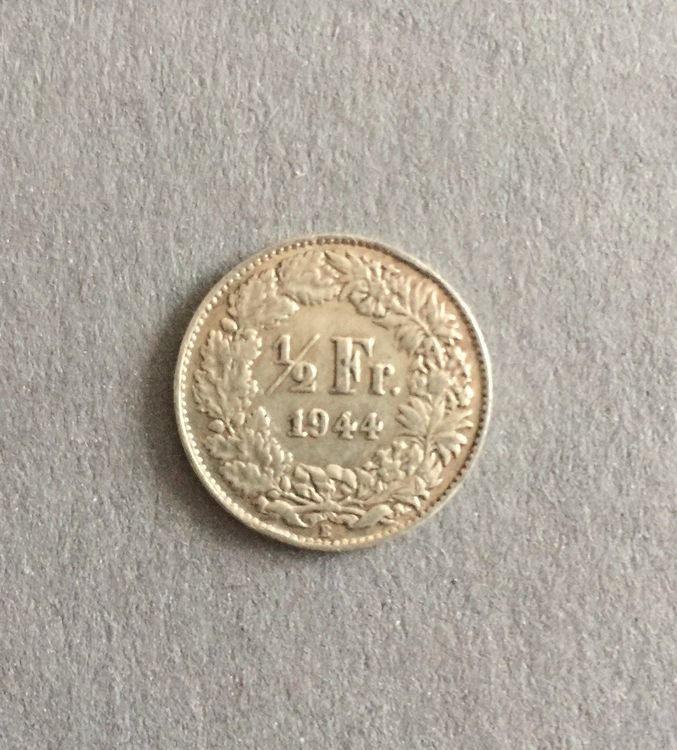 50 Rappen 1944 Silber | Kaufen auf Ricardo