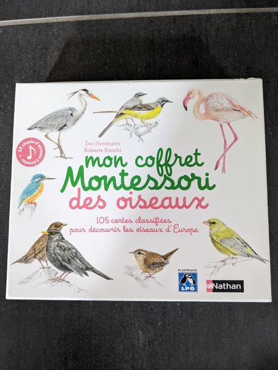 Coffret Montessori des oiseaux 105 cartes (FR), Nathan | Kaufen auf Ricardo