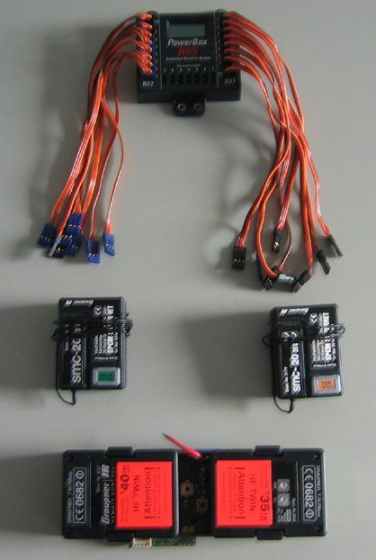 Emcotec HF-TWIN, PowerBox RRS und smc-20 Empfänger (Gebraucht) in La Tour-de-Trême für CHF 39 ...